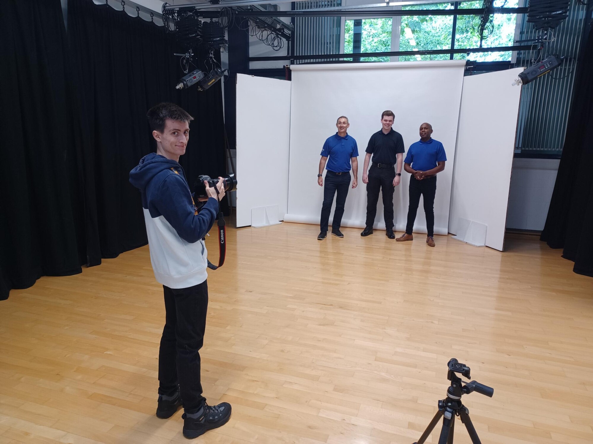 Intern, Giles, Showcased His Camera Skills - IKON Training