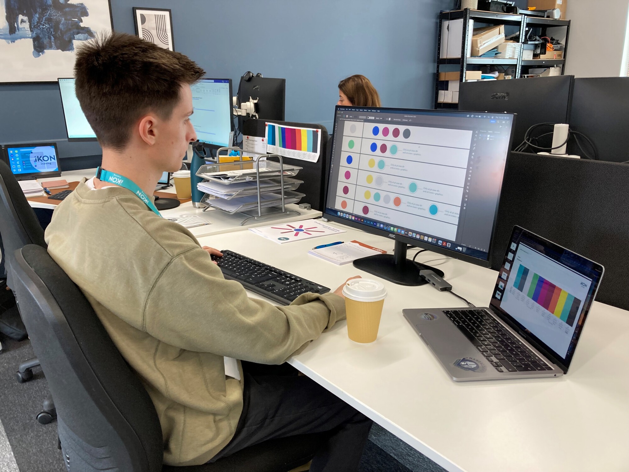Giles Successfully Completes Internship Journey - IKON Training